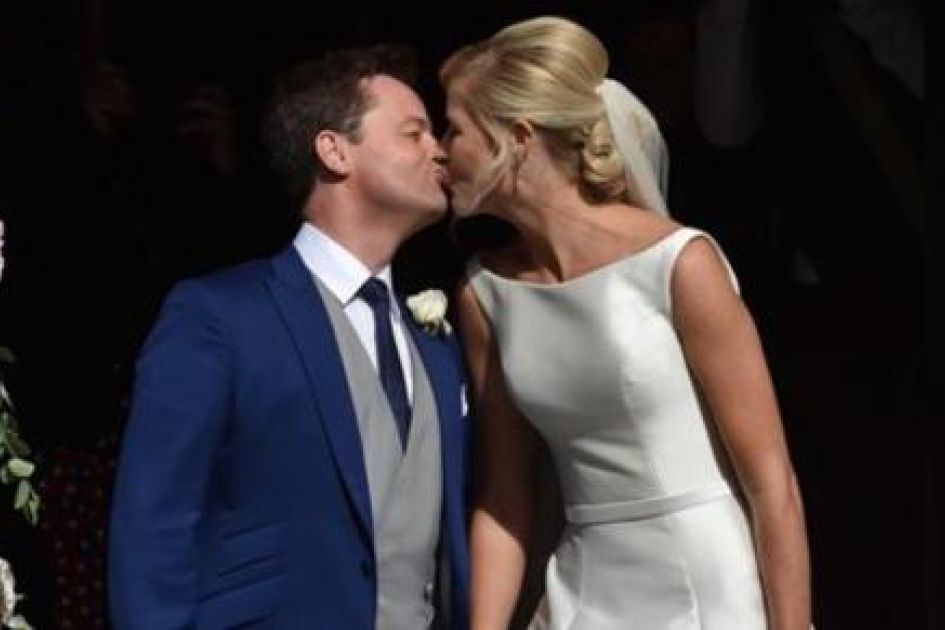 Declan Donnelly and new wife's wedding gets Pope's blessing