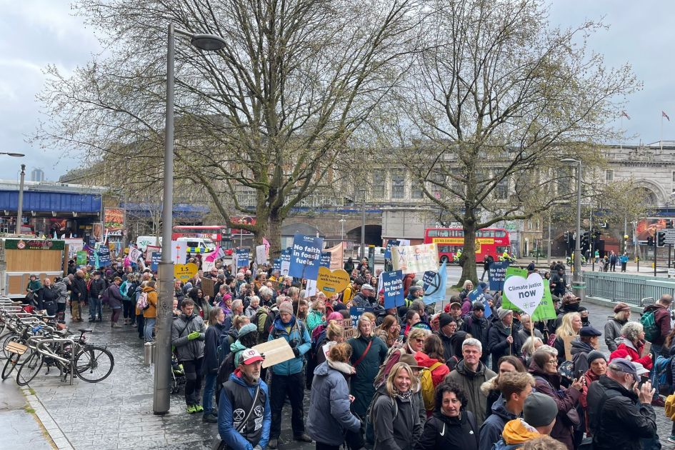 Bishops lead Christian march to The Big One climate protest outside ...