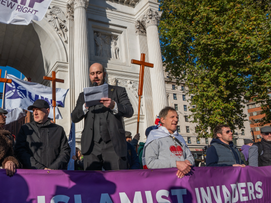 UKIP ‘Walk with Jesus’ London march blocked over fears of violence