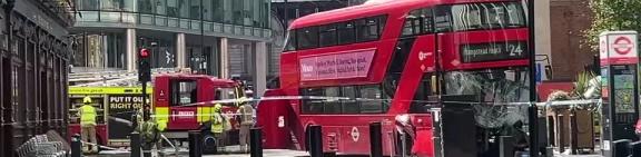 Christian peer injured in London bus crash