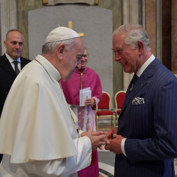 'May God sustain you with his unfailing grace': Pope's message to King ...