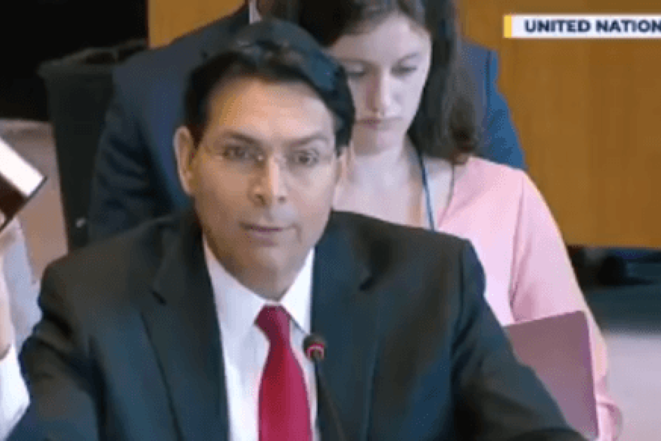 'This is the deed to our land': Israel's UN ambassador uses Bible to ...
