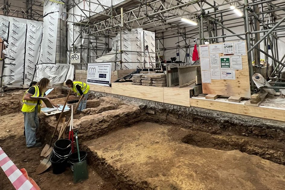 Archaeologists make 'most exciting discovery ever made' at Exeter Cathedral
