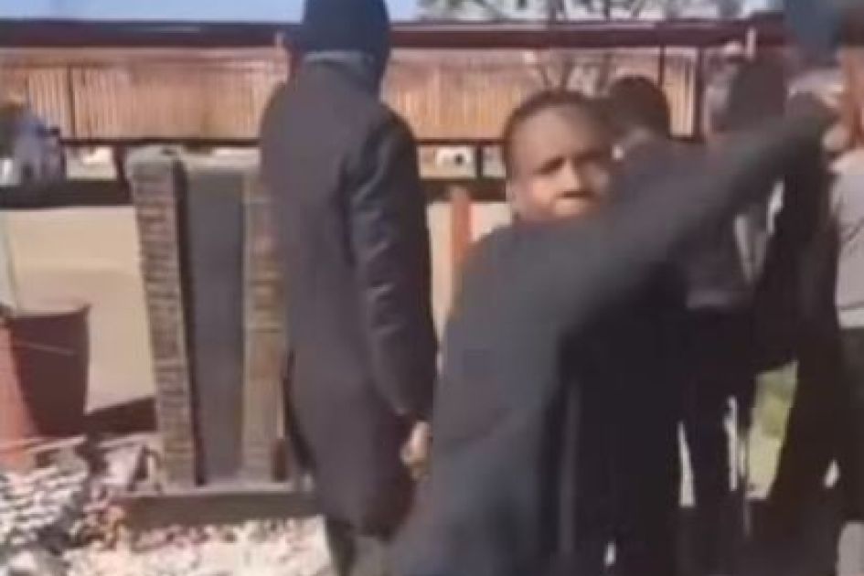 Church burned down after pastor allegedly wields machete in school