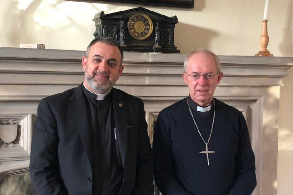 Justin Welby decries violence in Israel-Hamas war after meeting ...