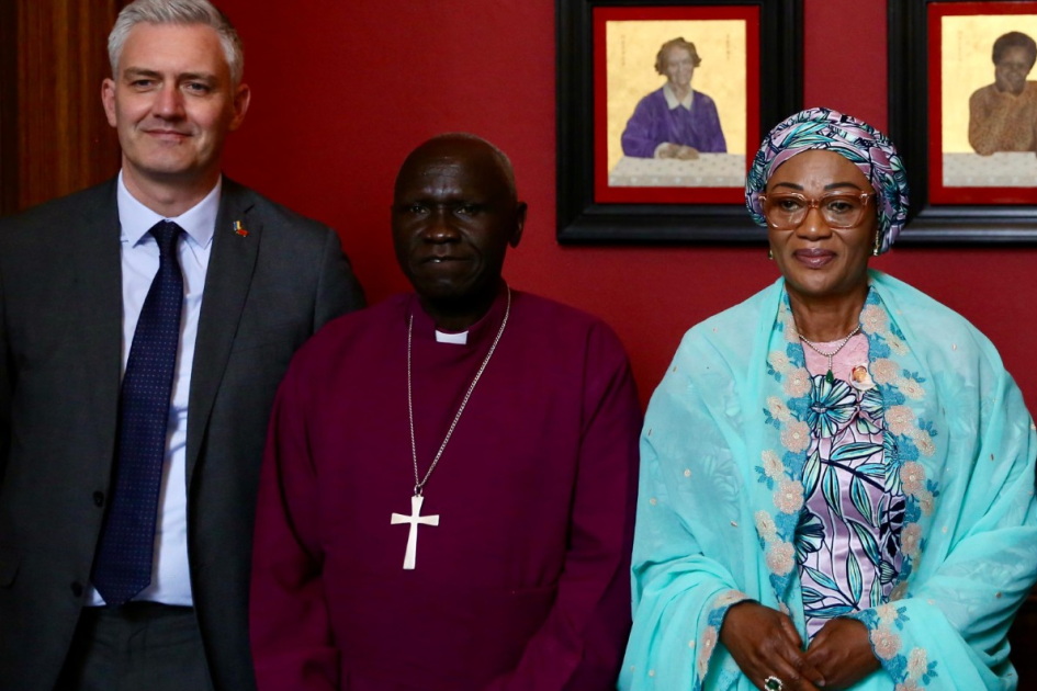 First Lady of Nigeria preaches on God’s mercy at Lambeth Palace